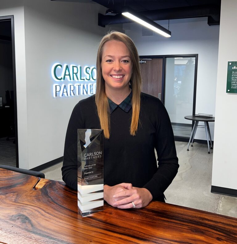 2023 Advisor of the Year: Sami Cowger - Carlson Partners