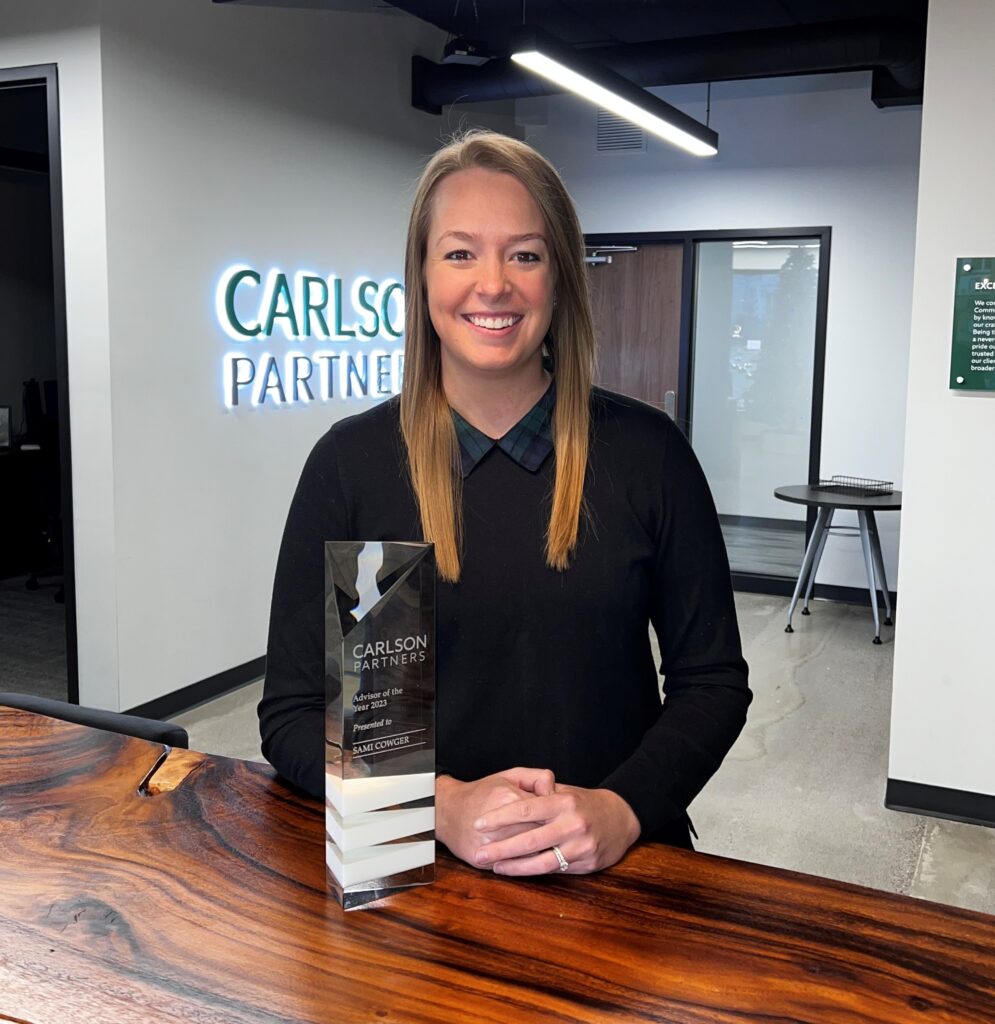 2023 Advisor of the Year: Sami Cowger - Carlson Partners